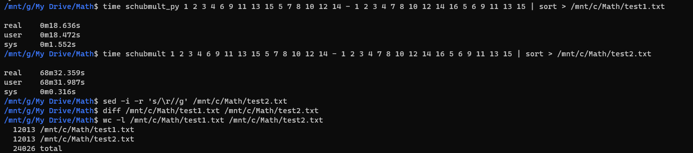 schubmult | Software for multiplying Schubert polynomials