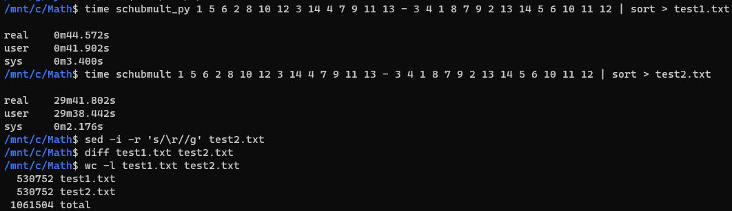 schubmult | Software for multiplying Schubert polynomials
